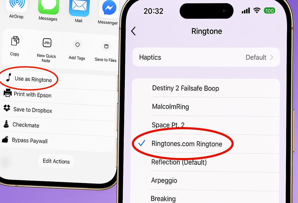 How to Set Custom Ringtones on iPhone iOS 26 – Ringtones.com